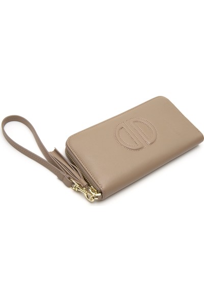 Krem Kadın Cüzdan