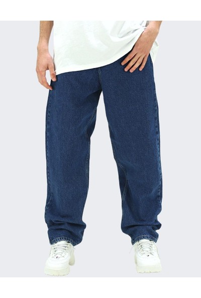 Premium Straight Leg Baggy Erkek Kot Pantolon