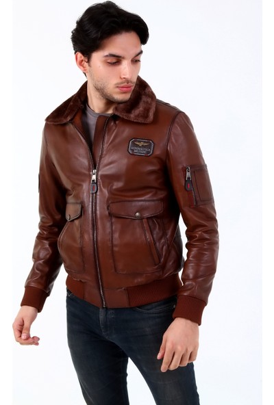 Hakiki Deri Pilot Mont
