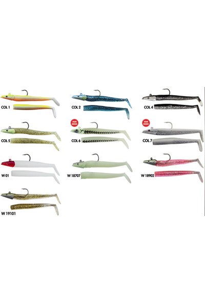 Effe Japanese Sandeel Silikon 11CM 22GR Effe Japanese Sandeel Silikon 11CM 22GR