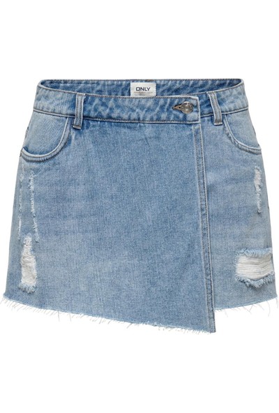 Only Onltexas Lıfe Reg Denim Bayan Şort Açık Mavi Only Onltexas Lıfe Reg Denim Bayan Şort Açık Mavi
