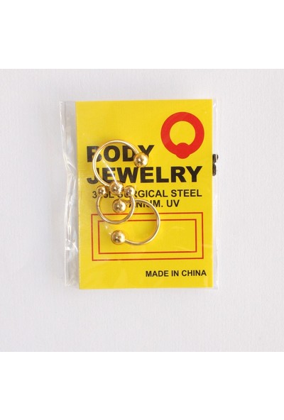 Nasya Moda Unisex Kulak,dudak,kıkırdak,helix Uyumlu 3'lü Set Nasya Moda Unisex Kulak,dudak,kıkırdak,helix Uyumlu 3'lü Set