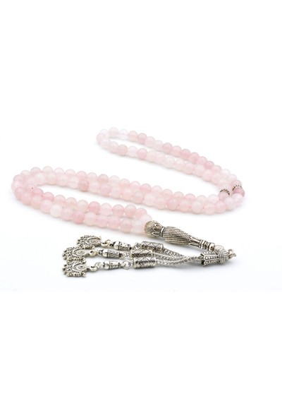 Murty99 Doğal 99 Luk Pembe Kuvars Tesbih 1.kalite Murty99 Doğal 99 Luk Pembe Kuvars Tesbih 1.kalite