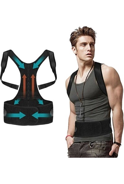 Medikal Kifoz Skolyoz Korsesi Kambur Önleyici Ortopedik Dik Durus Korsesi Manyetik Omuz Sırt Bel Korsesi Medikal Kifoz Skolyoz Korsesi Kambur Önleyici Ortopedik Dik Durus Korsesi Manyetik Omuz Sırt Bel Korsesi