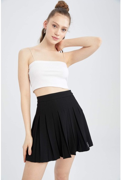 DeFacto Coool A Kesim Mini Pileli Etek X2420AZ22SP