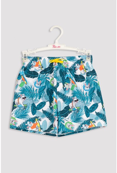 Penti Erkek Çocuk French Dog Şort Mayo