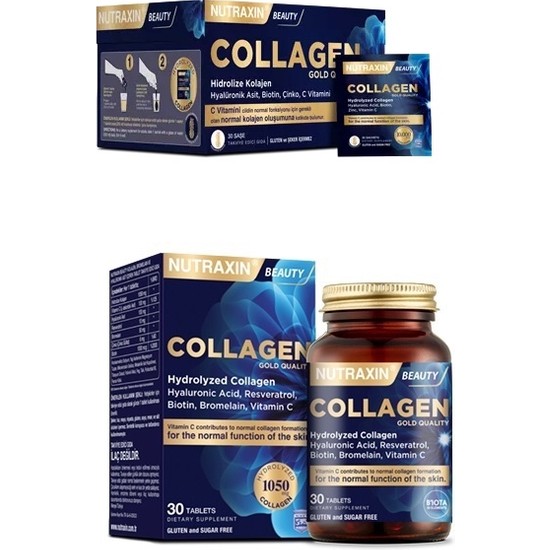 Collagen 30 Saşe 10000 Mg + Hidrolize 30 Tablet Fiyatı