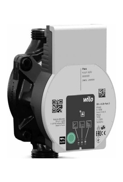 Wilo Sirkülasyon Pompası 1 Wilo Sirkülasyon Pompası 1