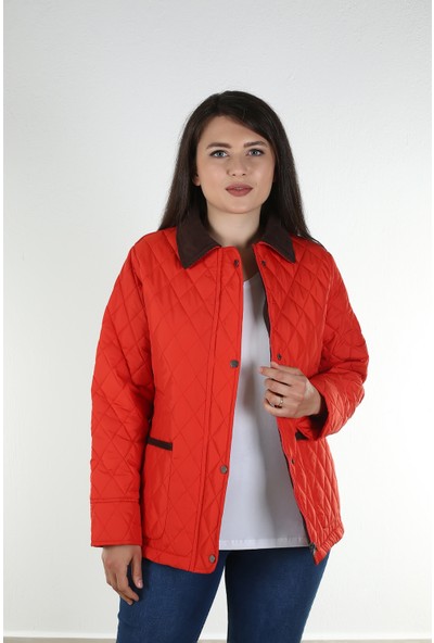 Brendon Kadın Kapitone Mont Nar Çiçeği 22S32000259