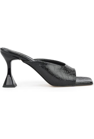 Ziya Ziya, Kadın Topuklu Terlik 121996 216 Siyah