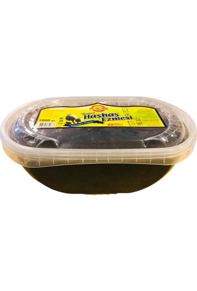 Veli Uğurlu Siyah Haşhaş Ezmesi 1000 gr Veli Uğurlu Siyah Haşhaş Ezmesi 1000 gr
