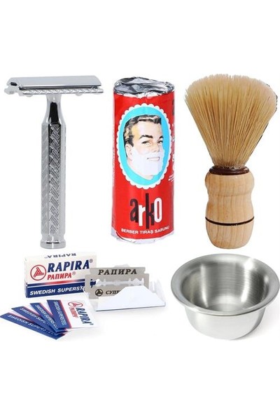 Tıraş Makine Jilet Tas Sabun Seti 716555