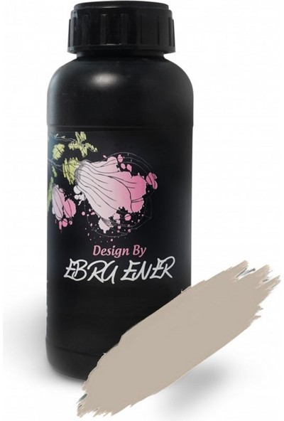 Ebru Ener Yarımat Vernikli Zemin Boyası 250ML Antik Bej