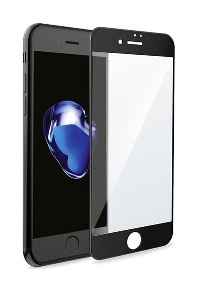 Apple Iphone 6/6s Full Ekran Koruyucu 9h Kırılmaz Cam Tam 5d-Siyah