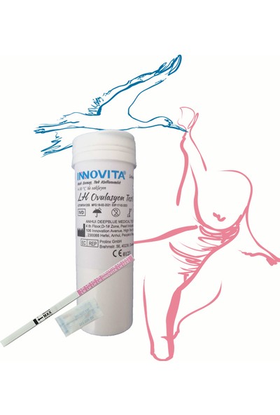 Innovita 30 Adet Ovulasyon + 10 Adet Hamilelik Testi Innovita 30 Adet Ovulasyon + 10 Adet Hamilelik Testi