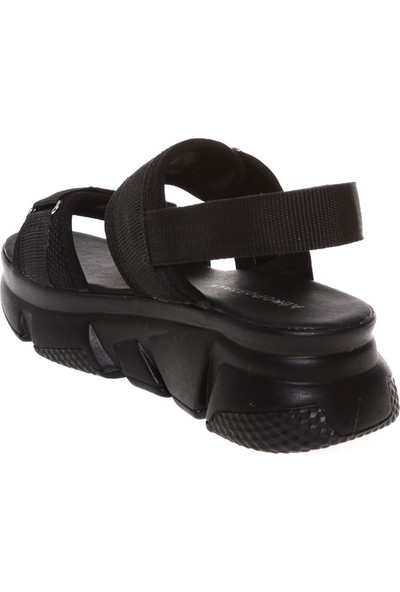 Aeropostale REBECA Tekstil Siyah Kadın Sandalet