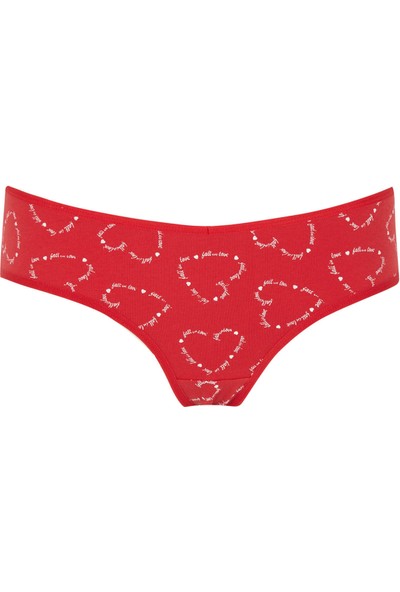 DeFacto Fall In Love Kalp Baskılı HIPSTER X4377AZ22SM DeFacto Fall In Love Kalp Baskılı HIPSTER X4377AZ22SM