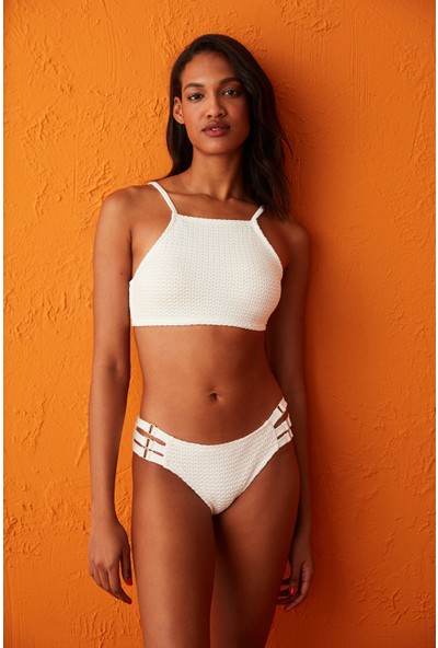 Maple Halter Bikini Üstü