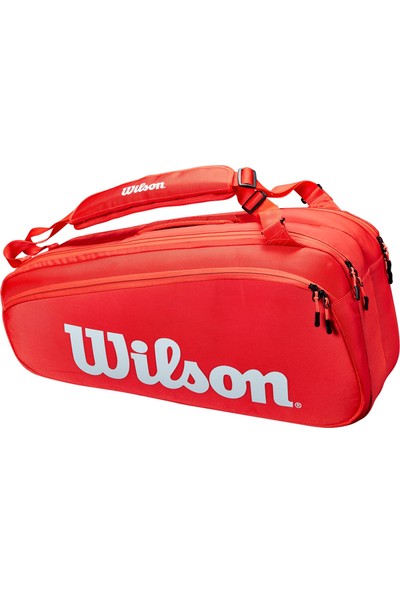 Wilson Super Tour Kırmızı 6’lı Probag Wilson Super Tour Kırmızı 6’lı Probag