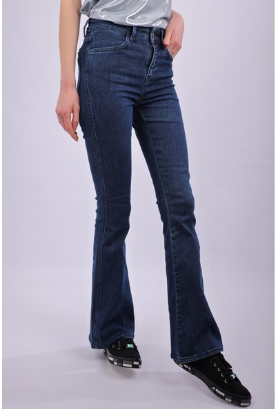 Kadın Lacivert J. Lindeberg Bol Paça Jean Pantolon Kadın Lacivert J. Lindeberg Bol Paça Jean Pantolon
