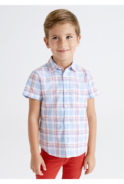 Mayoral Erkek Çocuk Ekose Gömlek 3115 Mayoral Erkek Çocuk Ekose Gömlek 3115