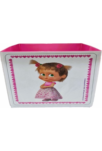 Maşa ve Koca Ayı 2 Oyuncak Kutusu 30X30CM Maşa ve Koca Ayı 2 Oyuncak Kutusu 30X30CM