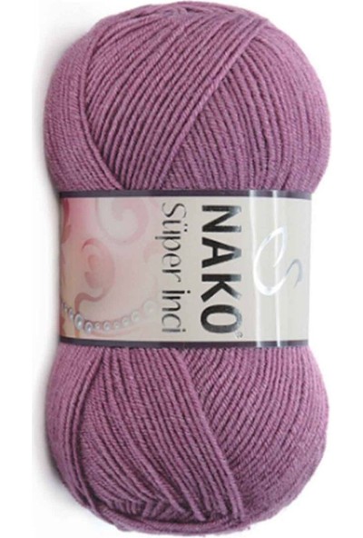 Nako Süper Inci El Örgü Ipi 100 gr | Fuşya 569 Nako Süper Inci El Örgü Ipi 100 gr | Fuşya 569
