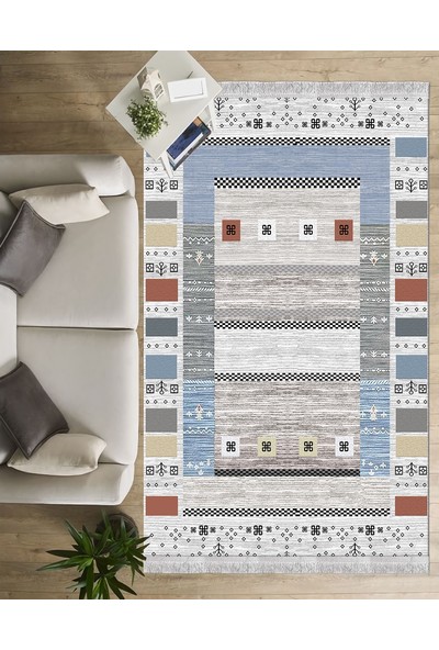 Alaaddin Carpet Kaymaz Taban Yıkanabilir Dijital Baskı