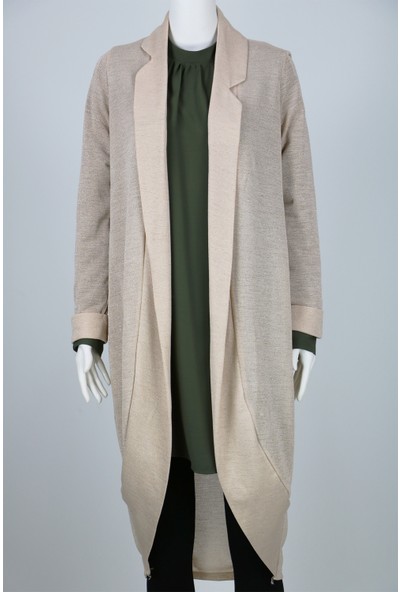 Krem Simli Hırka Krem Simli Hırka