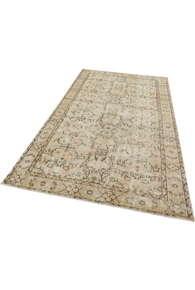 %100 Yün El Dokuma Naturel Desen Vintage Bej Halı 170X270 %100 Yün El Dokuma Naturel Desen Vintage Bej Halı 170X270