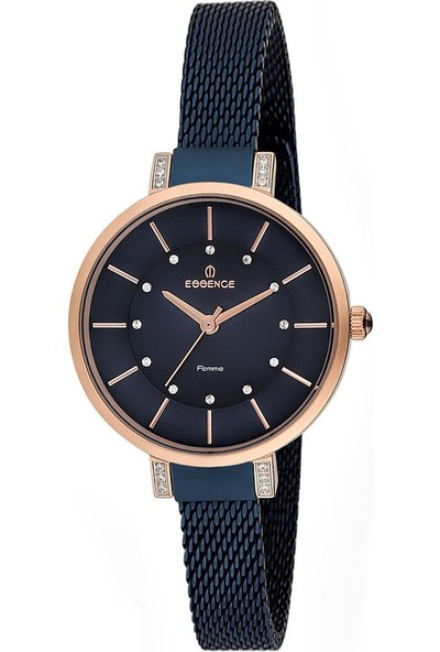 Essence Lacivert Şık Kadın Kol Saati D1033.990 Essence Lacivert Şık Kadın Kol Saati D1033.990