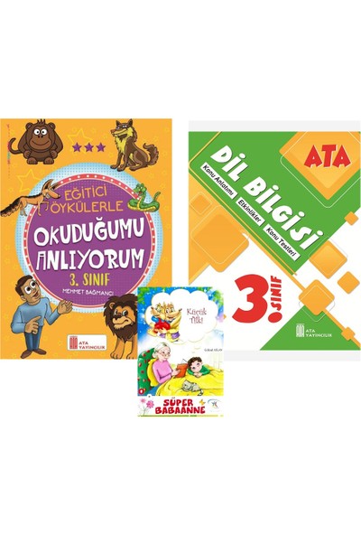 Ata 3.sınıf Okuduğumu Anlıyorum + Dil Bilgisi