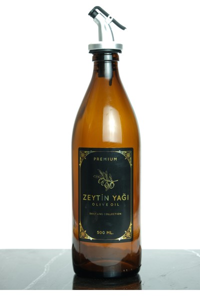 Simona Home Amber 500 ml Zeytinyağı (Olıve Oıl) Sıvıyağ Şişesi Yağdanlık Etiketli Yağlık Simona Home Amber 500 ml Zeytinyağı (Olıve Oıl) Sıvıyağ Şişesi Yağdanlık Etiketli Yağlık