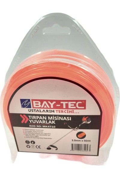 Bay-Tec Tırpan Misinası 3.0mm (Yuvarlak)
