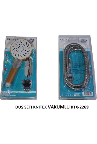Komodo KTX-2269 Knıtex Duş Seti 4prç / 8681190413652 Komodo KTX-2269 Knıtex Duş Seti 4prç / 8681190413652