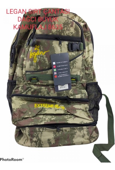 Komodo Legan Dağcı Sırt Çantası Kamuflaj Komodo Legan Dağcı Sırt Çantası Kamuflaj