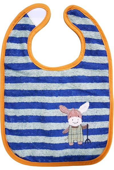 Outlet Sıvı Geçirmez Pamuklu Mama Önlüğü 25X37 Cm*donkey-Mavi Outlet Sıvı Geçirmez Pamuklu Mama Önlüğü 25X37 Cm*donkey-Mavi