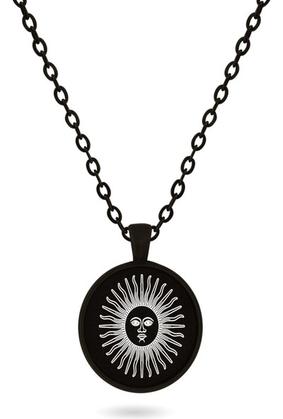 Rowalsi Güneş Baskılı Zincirli Kolye YTKTRD030