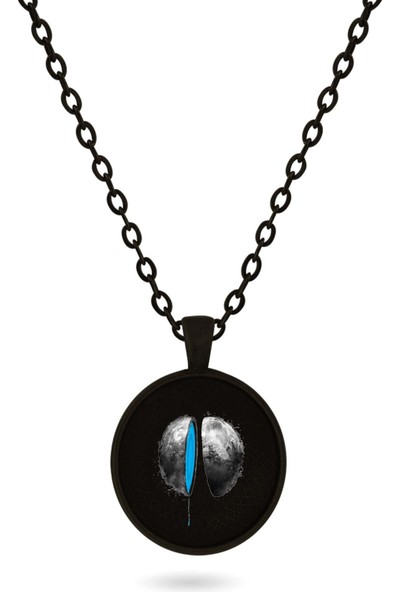 Rowalsi Kurumuş-Dünya Baskılı Zincirli Kolye YTKTRD315