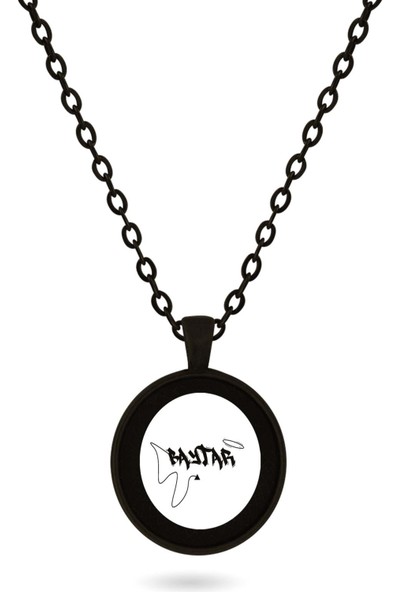 Rowalsi Baytar Baskılı Zincirli Kolye YTKTRD261