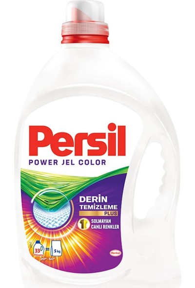 Persil Power Color Jel Çamaşır Deterjanı 33 Yıkama Persil Power Color Jel Çamaşır Deterjanı 33 Yıkama