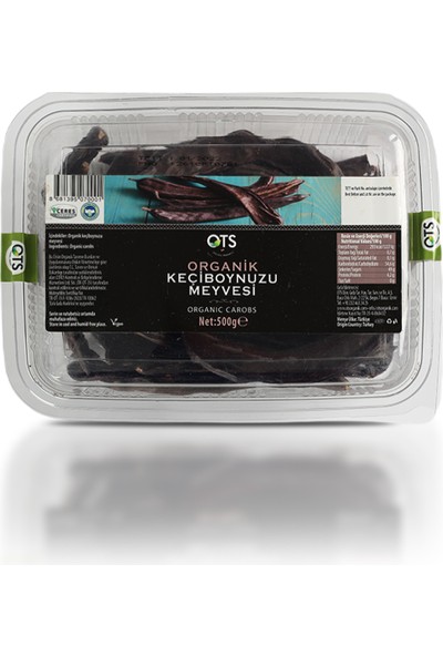 Ots Organik Keçiboynuzu Meyvesi 500 gr