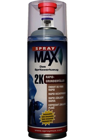 Spraymax 680031 2k Rapid Primer Filler ( Dolgu Astarı ) 400ML