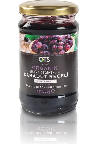 Ots Organik Karadut Reçeli 300 gr