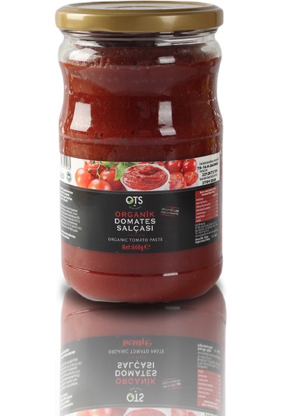 Ots Organik Domates Salçası 660 gr Ots Organik Domates Salçası 660 gr