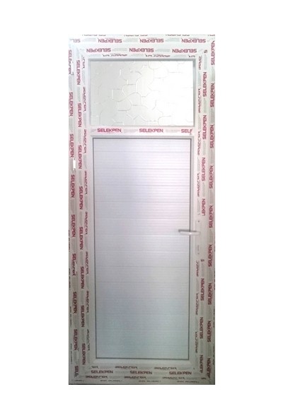 Selekpen 80X210 Pvc Wc Banyo Kapısı-Camlı Içeri Sol Selekpen 80X210 Pvc Wc Banyo Kapısı-Camlı Içeri Sol