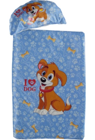 Poo-Poo Alt Açma Minderi Yastıklı Köpek Desenli