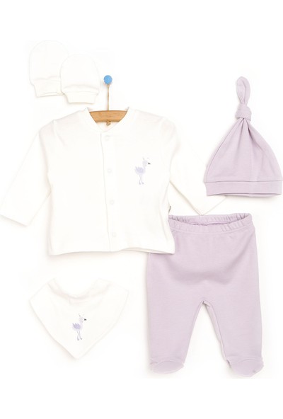 Bebbek Yenidoğan Kız Bebek 5li Askı Hastane Çıkışı