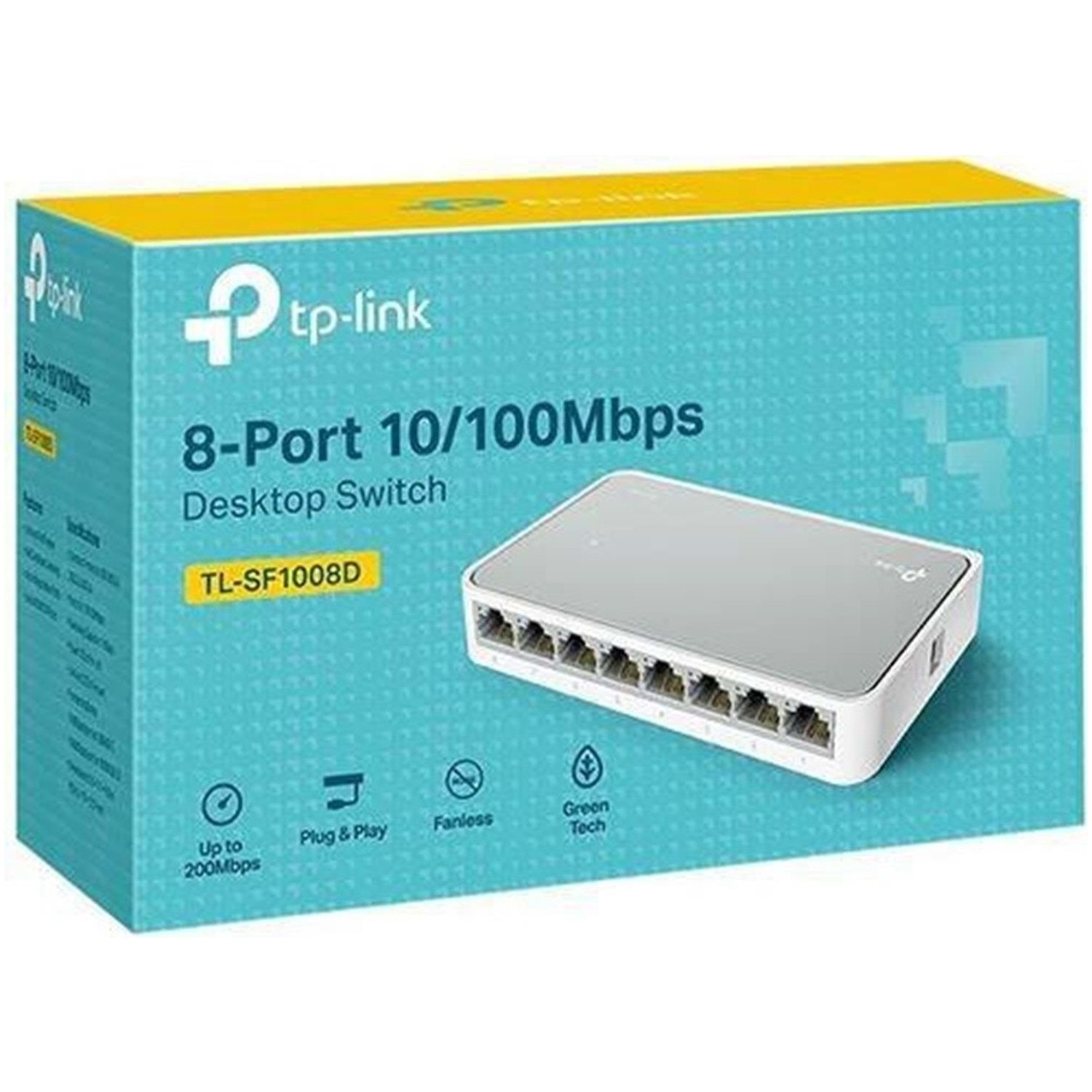TP-LINK TL-SF1008D 8-Port 10/100MBPS Desktop Switch Fiyatı