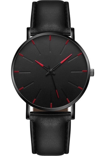 Muqgew Erkekler Için Lüks Saat ( Paslanmaz Çelik )